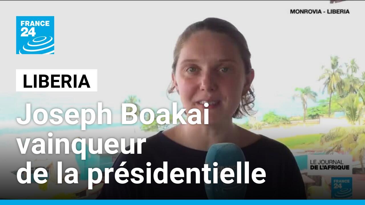 Liberia : Joseph Boakai élu président avec 50,64% des voix - France 24